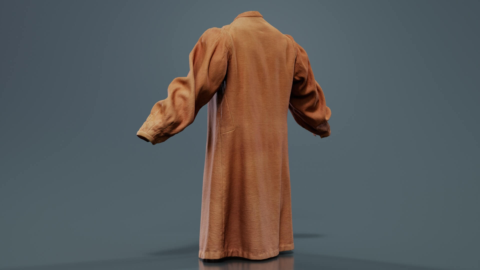 Armored Soldier Robe - 3D Model by Polygonal Miniatures