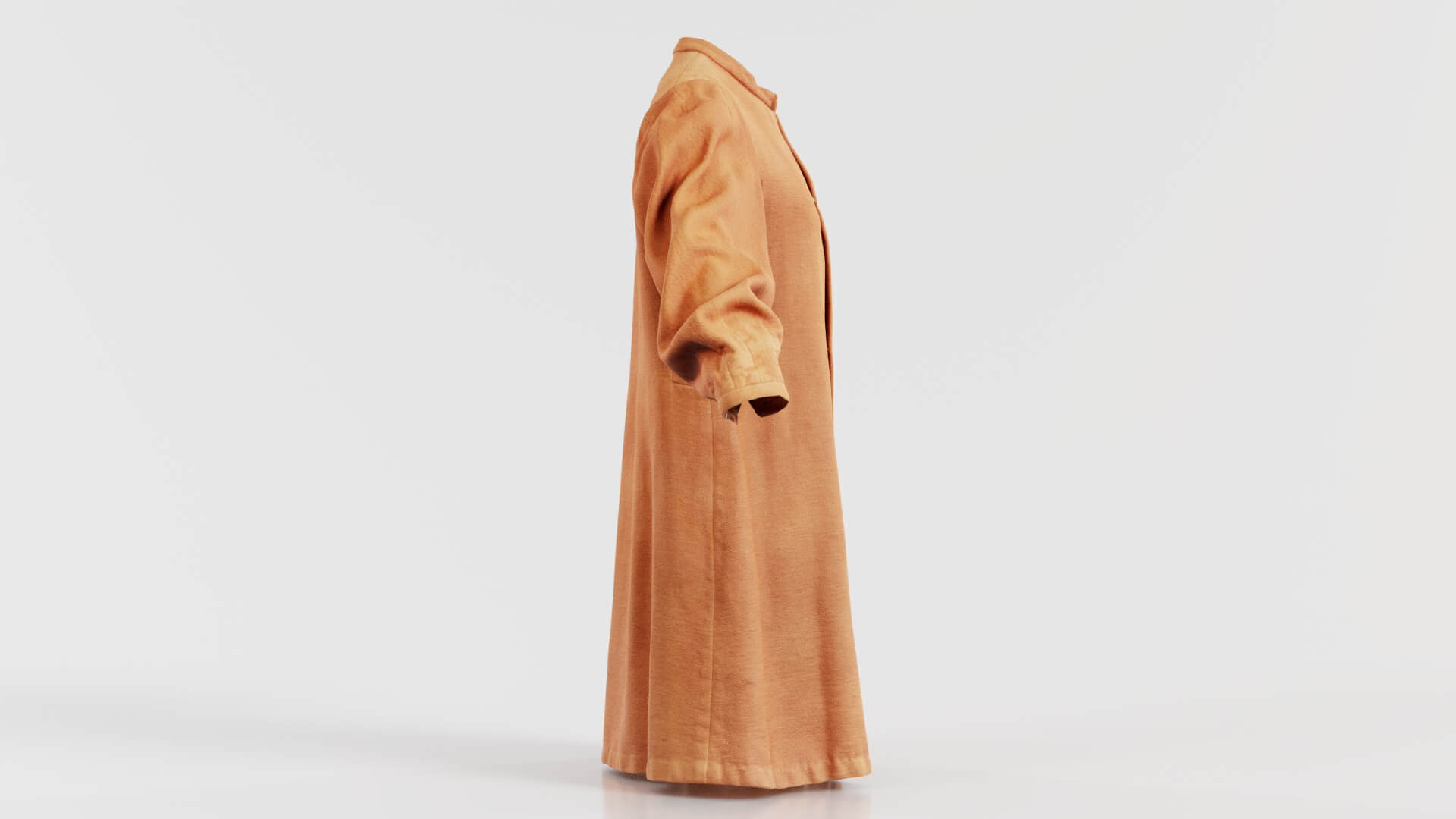 Armored Soldier Robe - 3D Model by Polygonal Miniatures