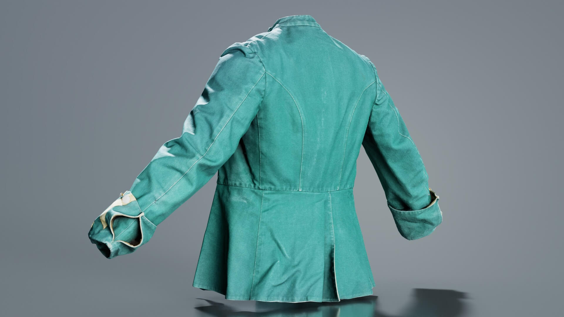 Arrow Jacket Open - 3D Model by Polygonal Miniatures