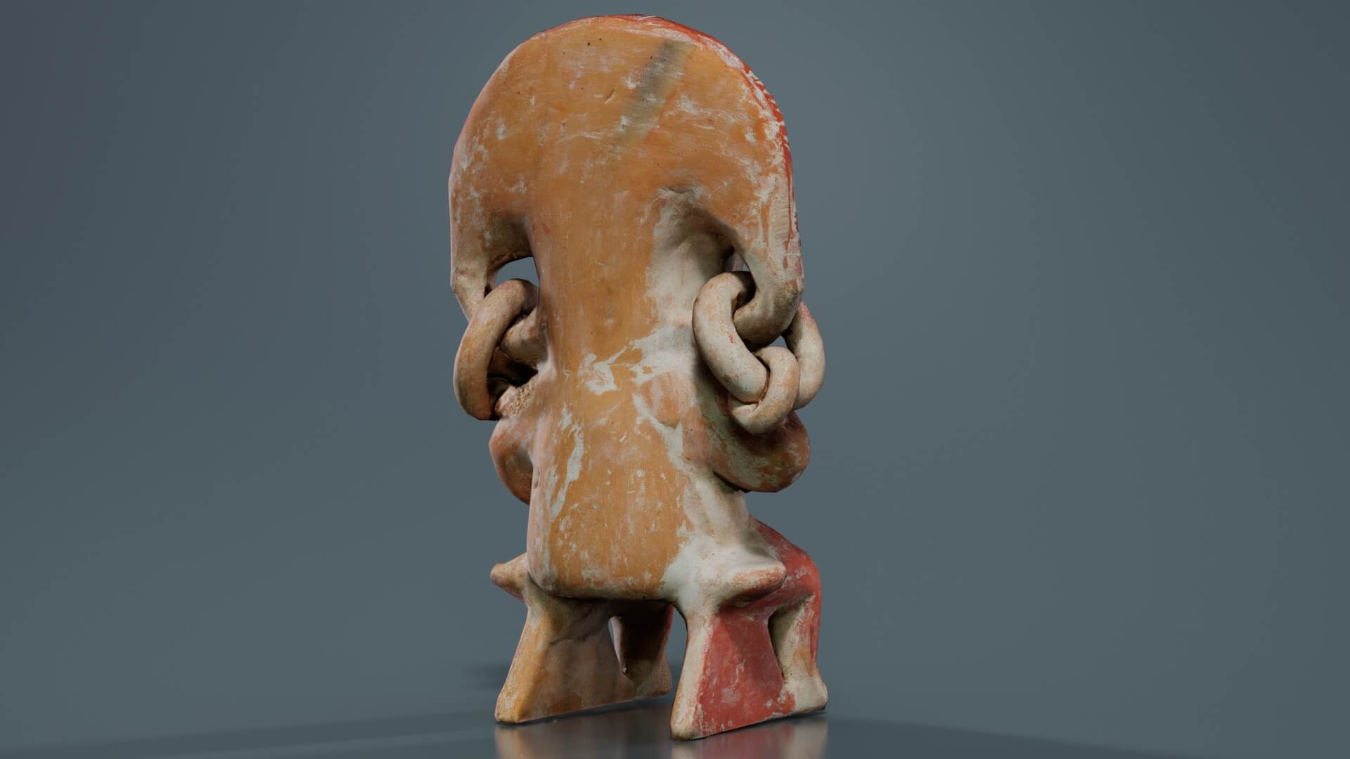 Aztec Statue - 3D Model by Polygonal Miniatures