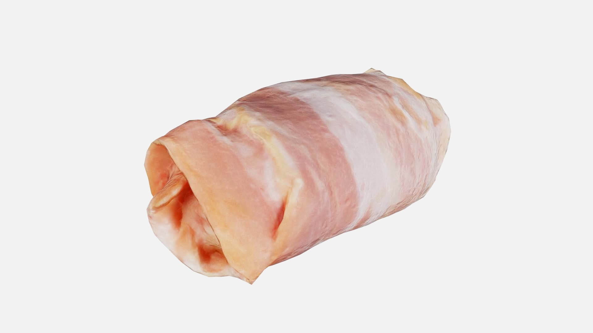 Bacon Roll 2 - 3D Model by Polygonal Miniatures