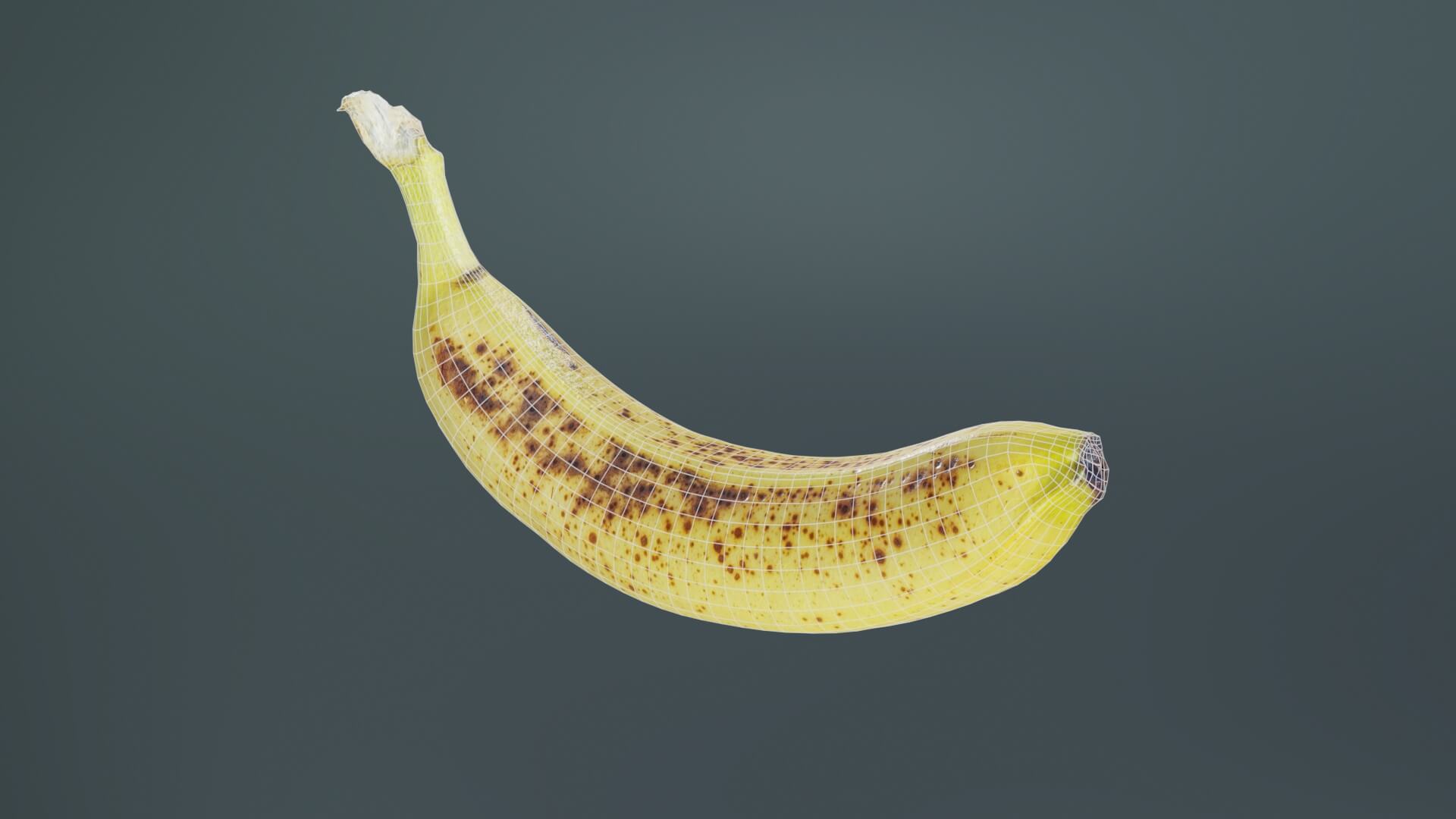 Banana - 3D Model by Polygonal Miniatures