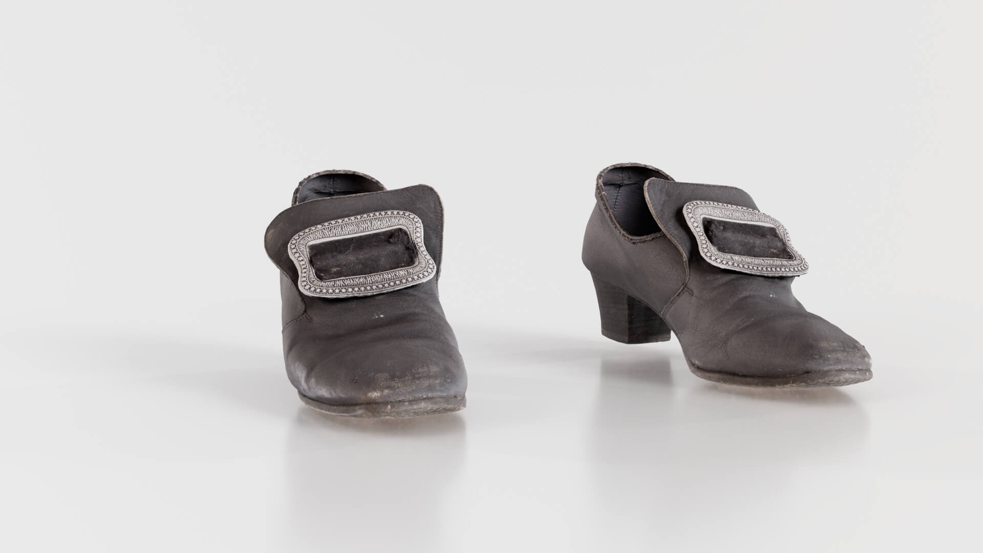 Baroque Shoe Clasp - 3D Model by Polygonal Miniatures