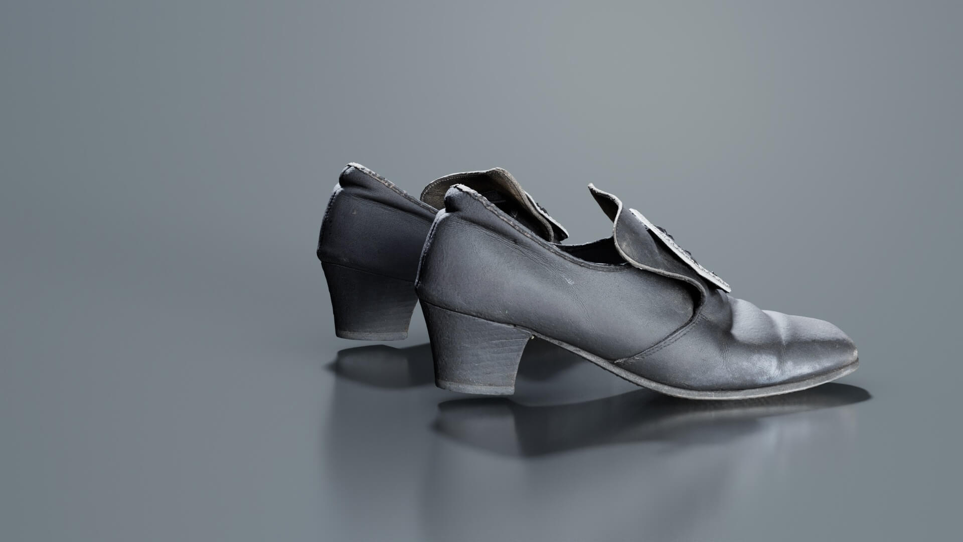 Baroque Shoe Clasp - 3D Model by Polygonal Miniatures