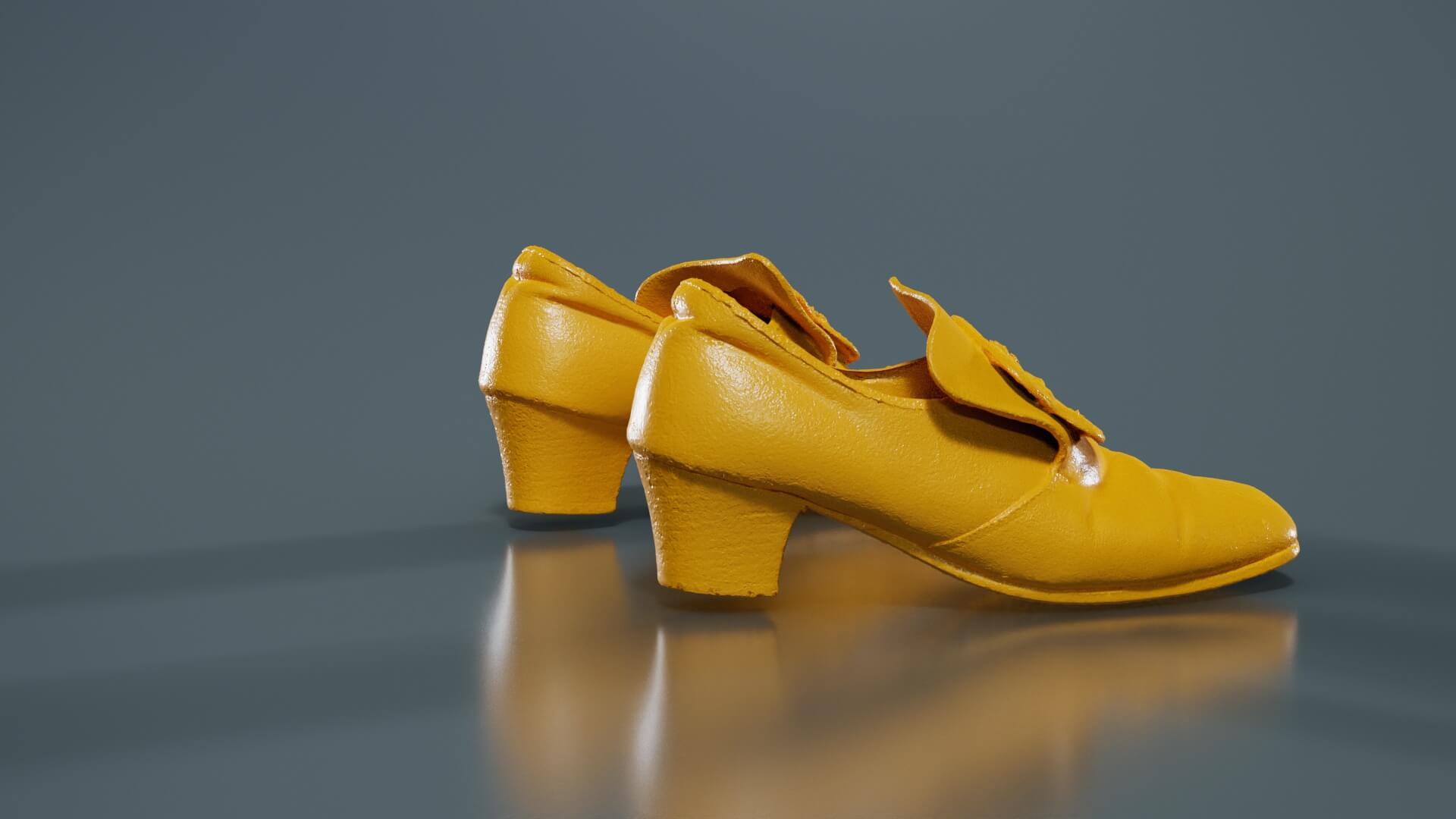 Baroque Shoe Clasp - 3D Model by Polygonal Miniatures