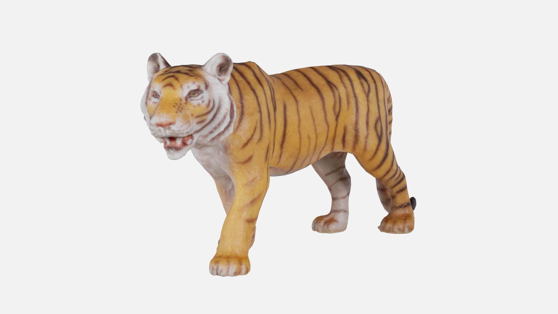 Bengal Tiger - 3D Model by Polygonal Miniatures