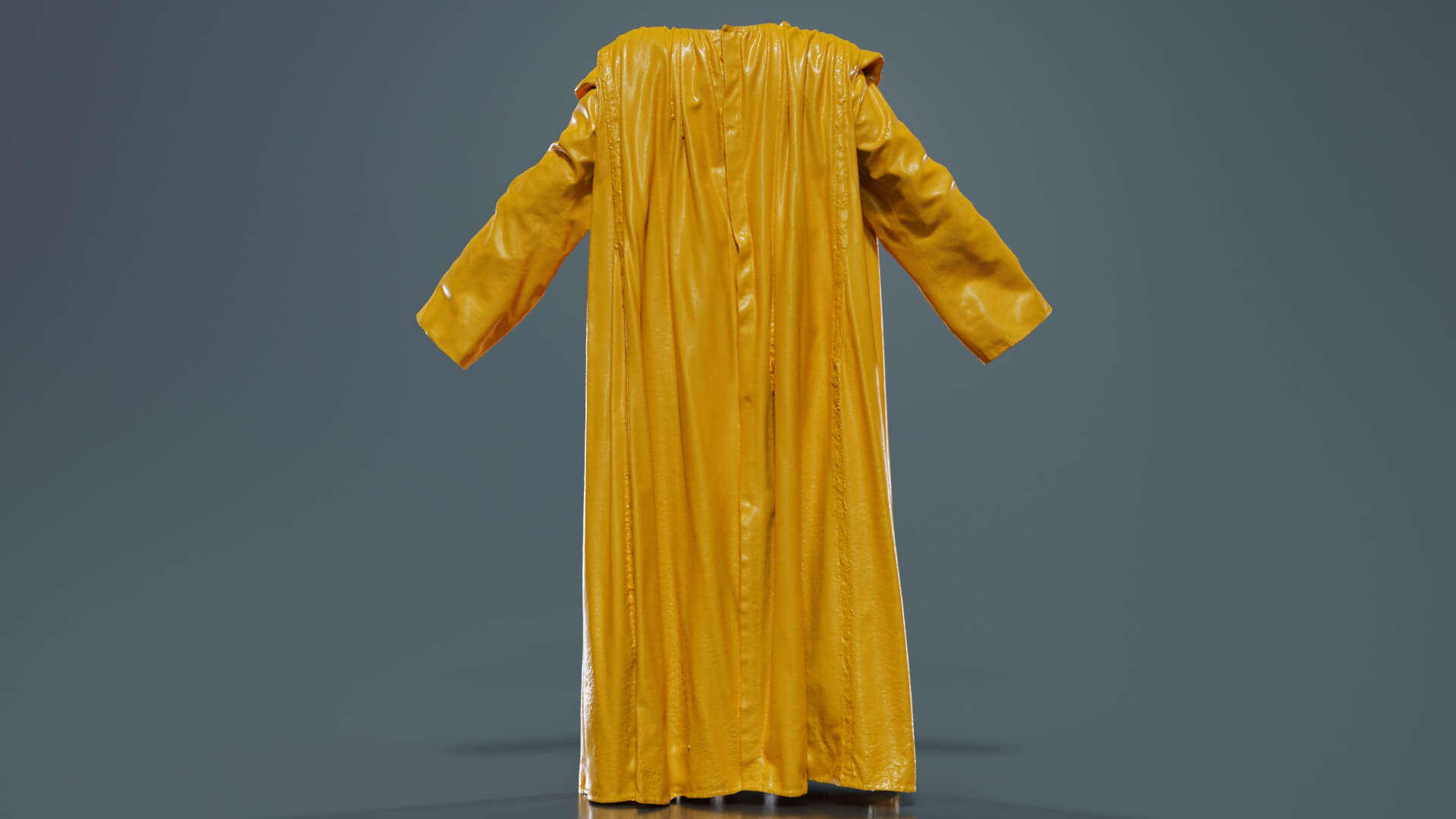 Big Cape Dress - 3D Model by Polygonal Miniatures