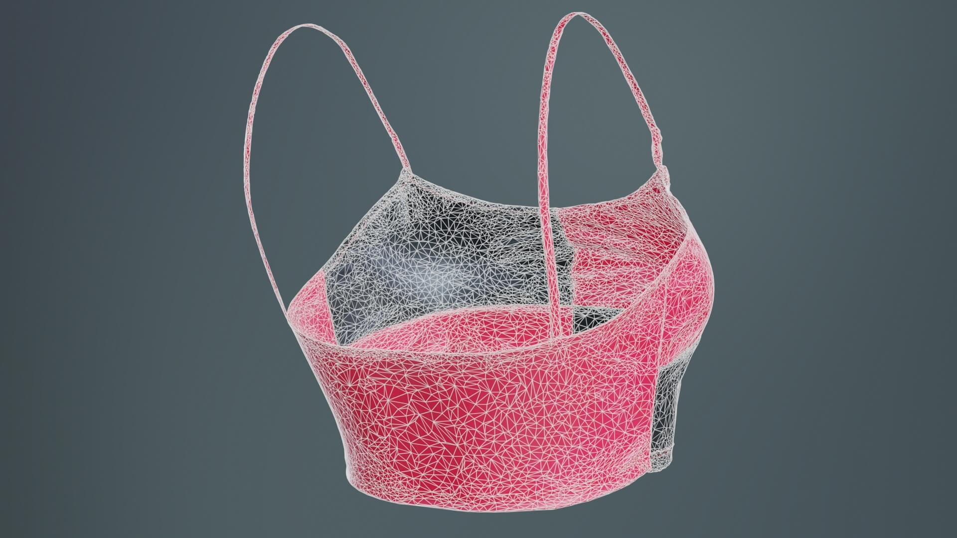 Big Checkers Shiny Top - 3D Model by Polygonal Miniatures