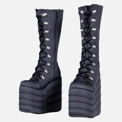 Blocky Boots - 3D Model by Polygonal Miniatures