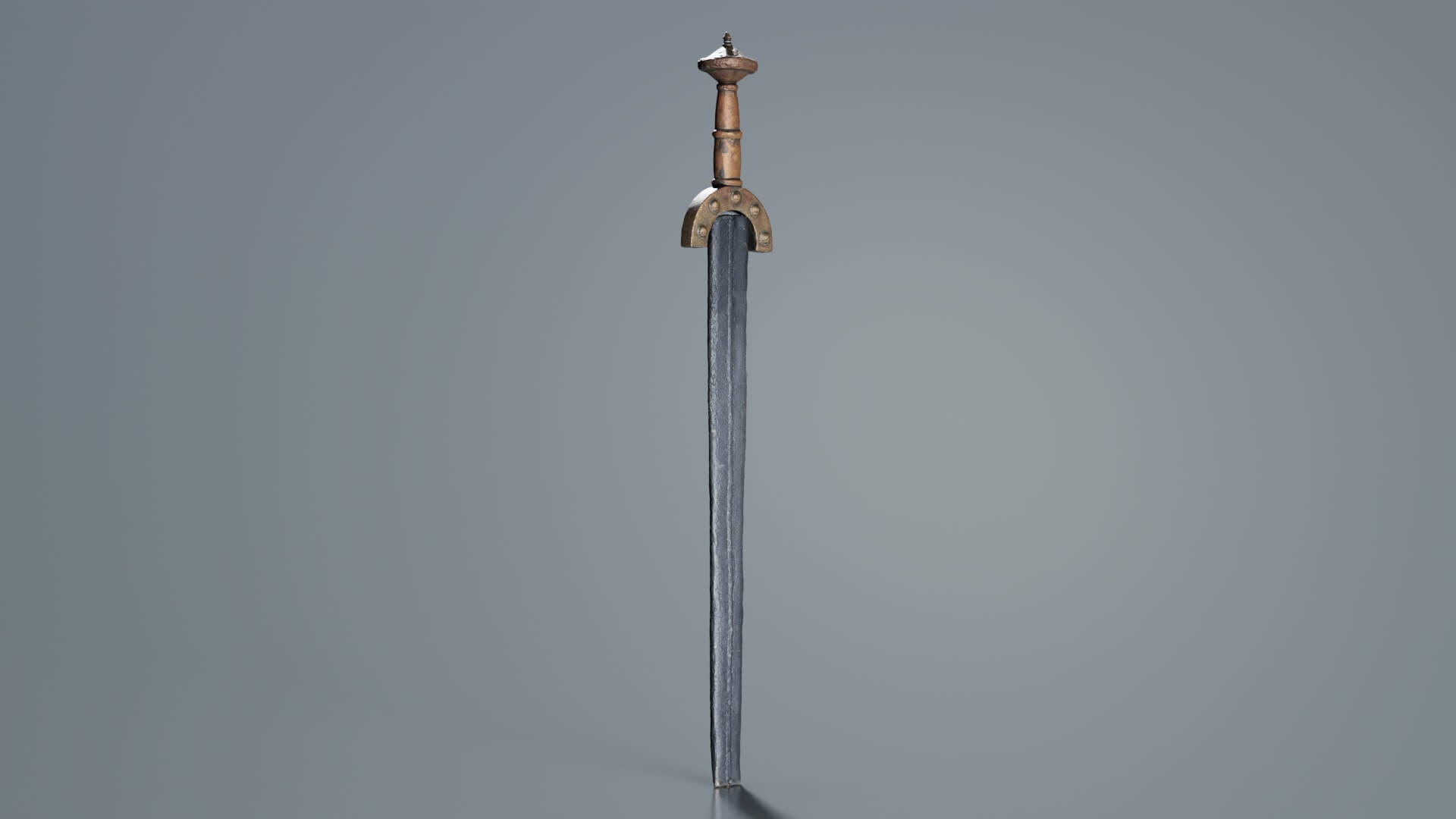 Bronze Sword - 3D Model by Polygonal Miniatures