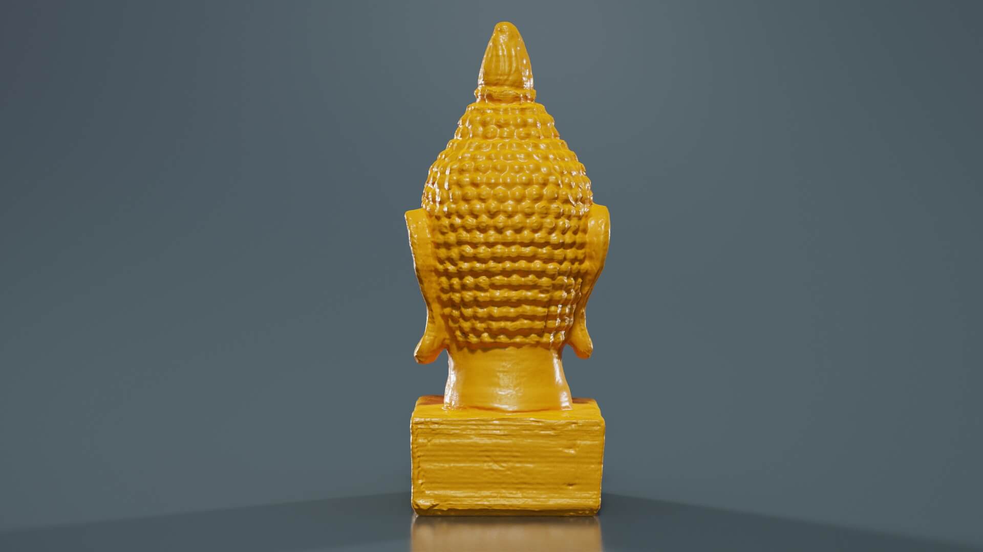 Buddha Head - 3D Model by Polygonal Miniatures