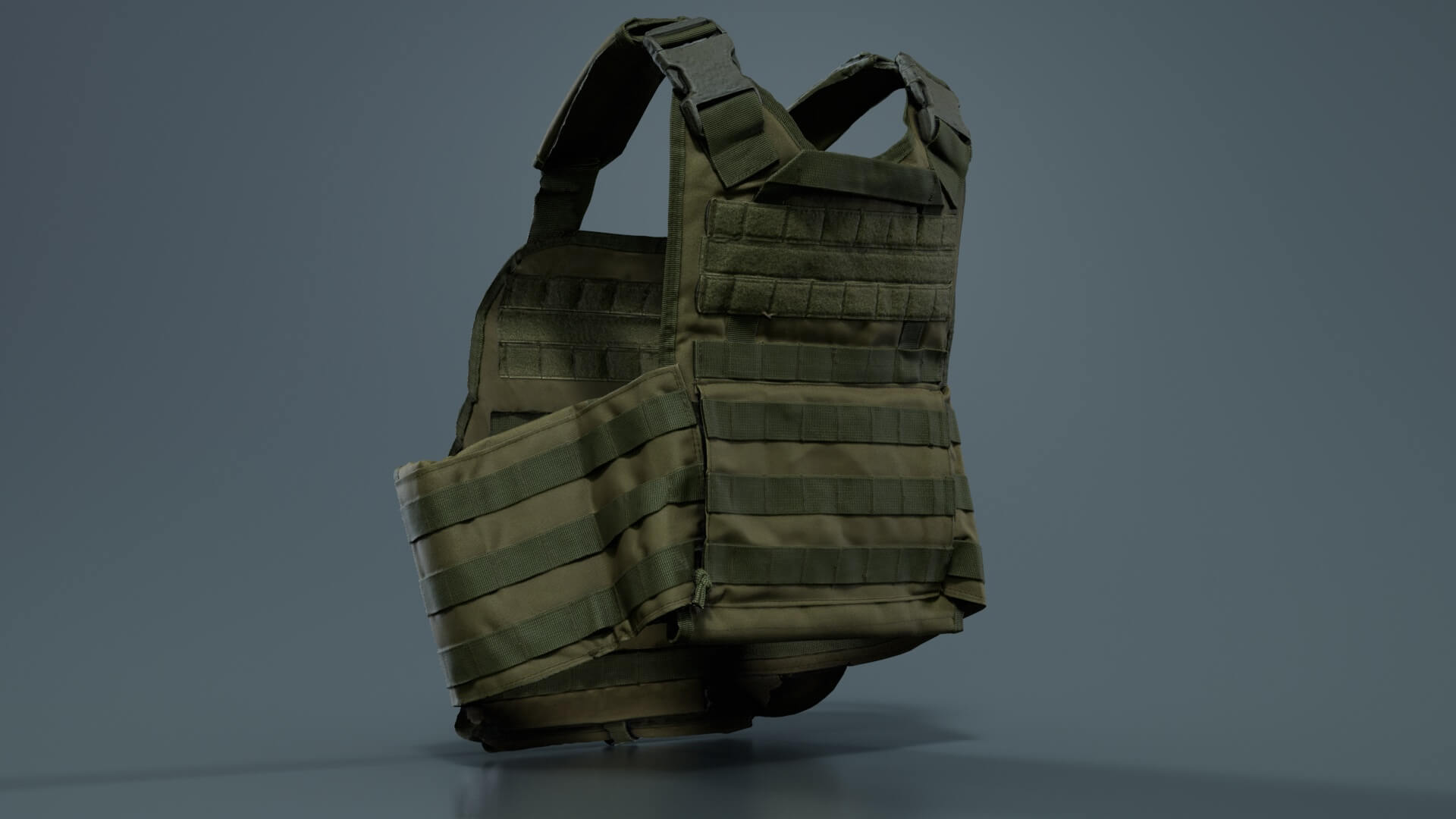 Bulletproof Army Vest - 3D Model by Polygonal Miniatures