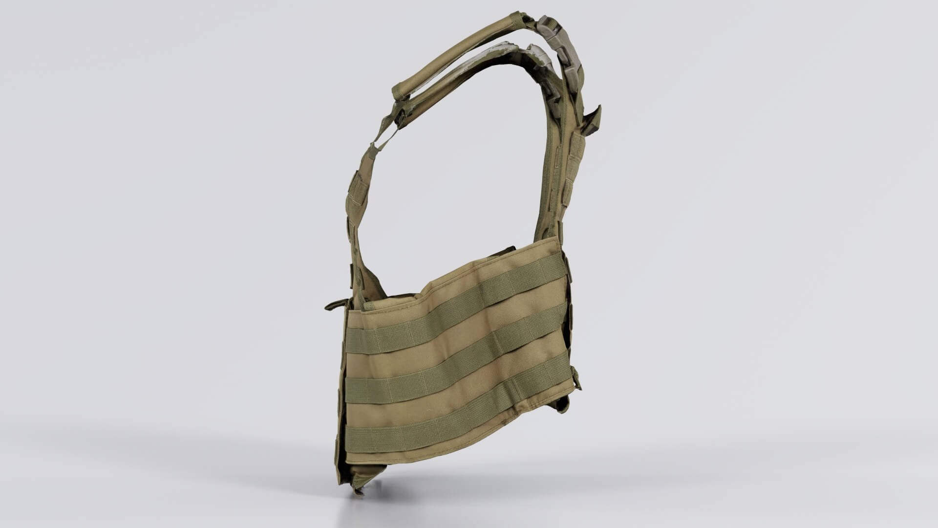 Bulletproof Army Vest - 3D Model by Polygonal Miniatures
