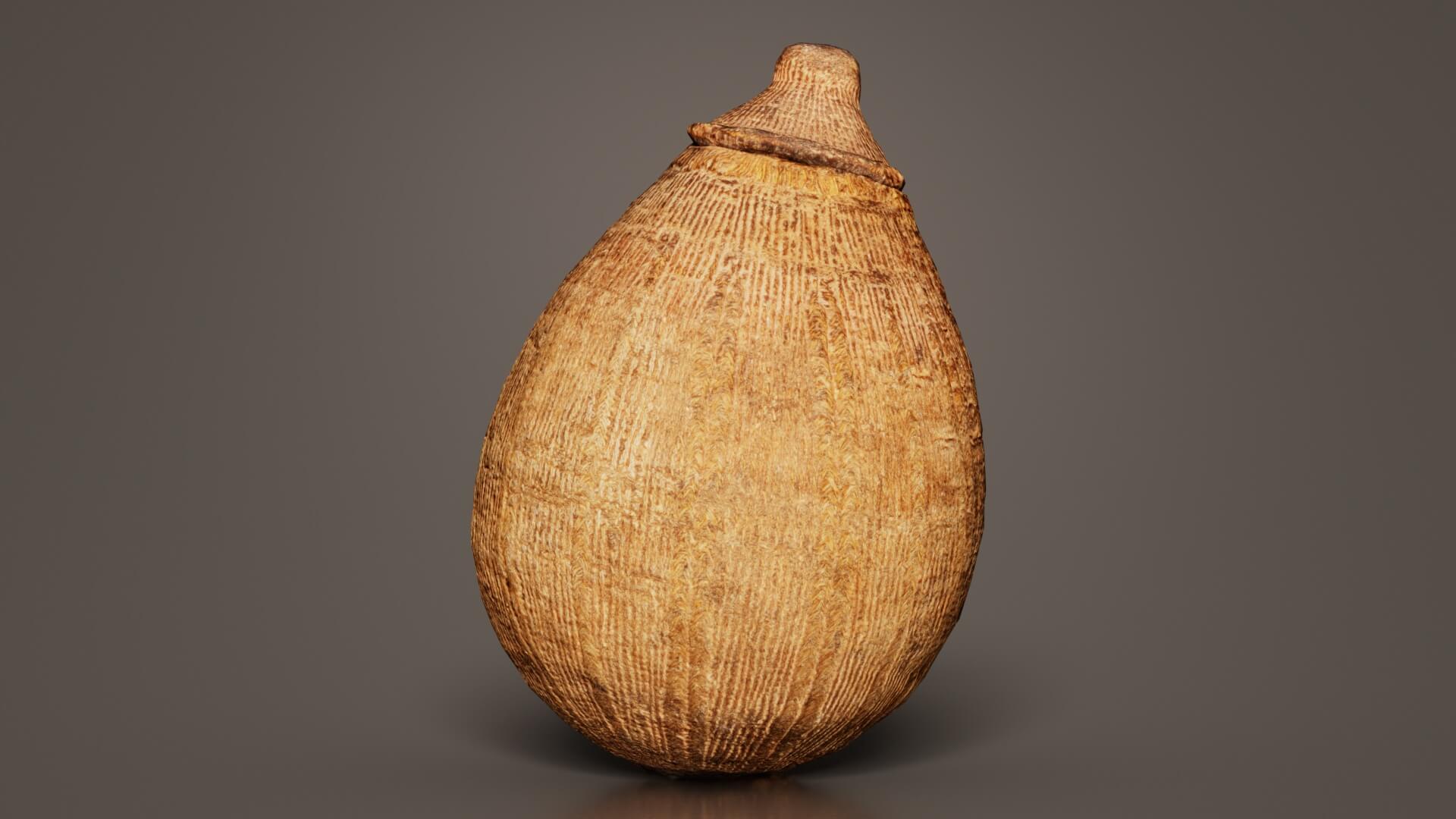 Calabash 02 - 3D Model by Polygonal Miniatures