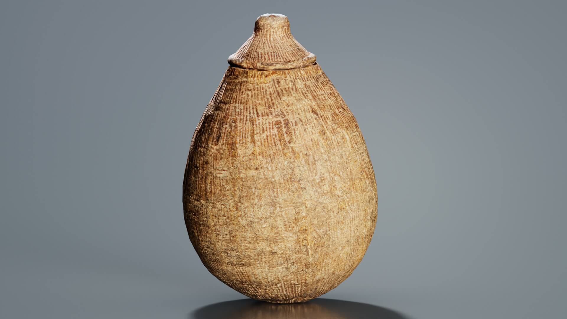 Calabash 02 - 3D Model by Polygonal Miniatures