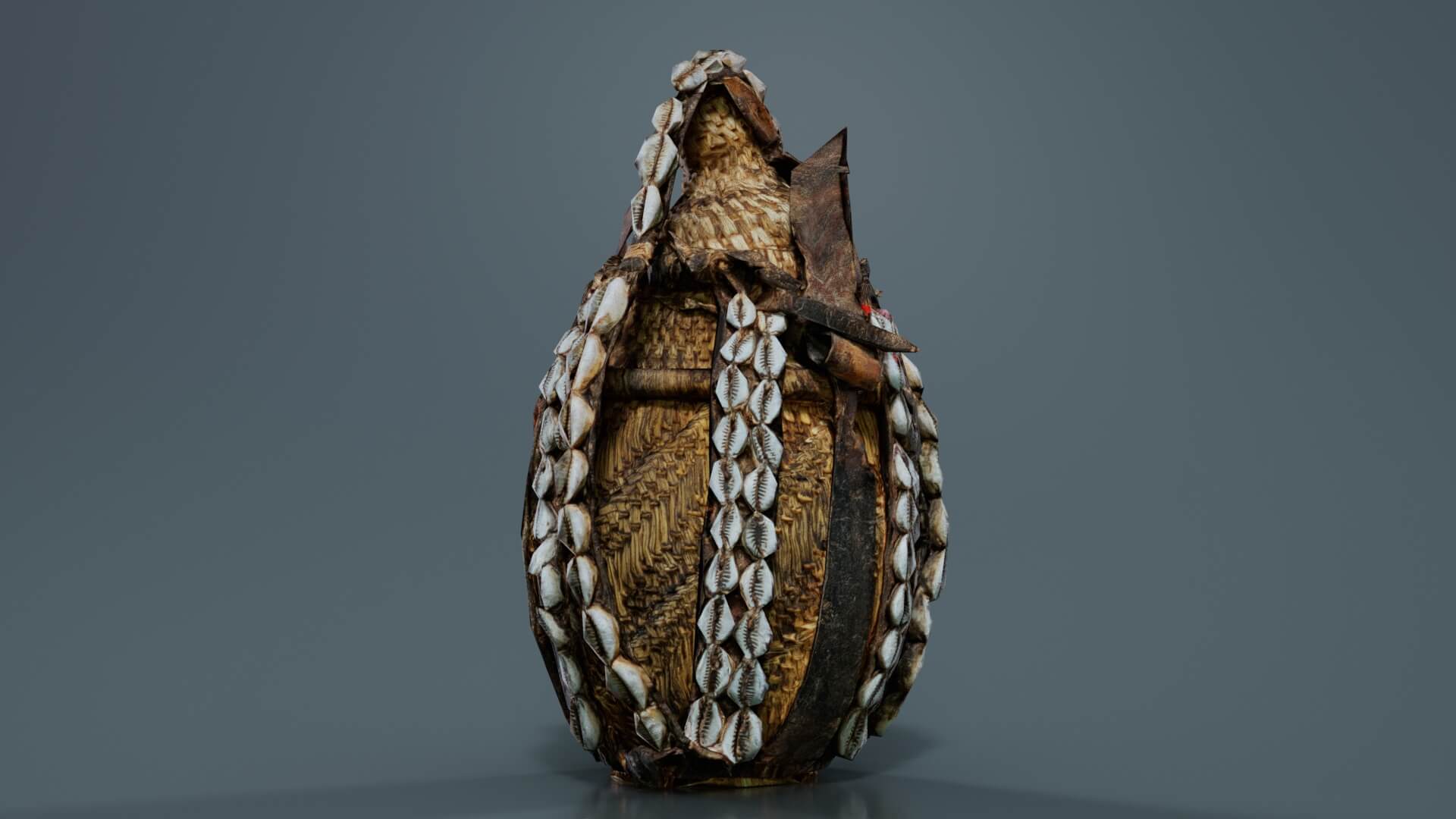 Calabash 03 - 3D Model by Polygonal Miniatures