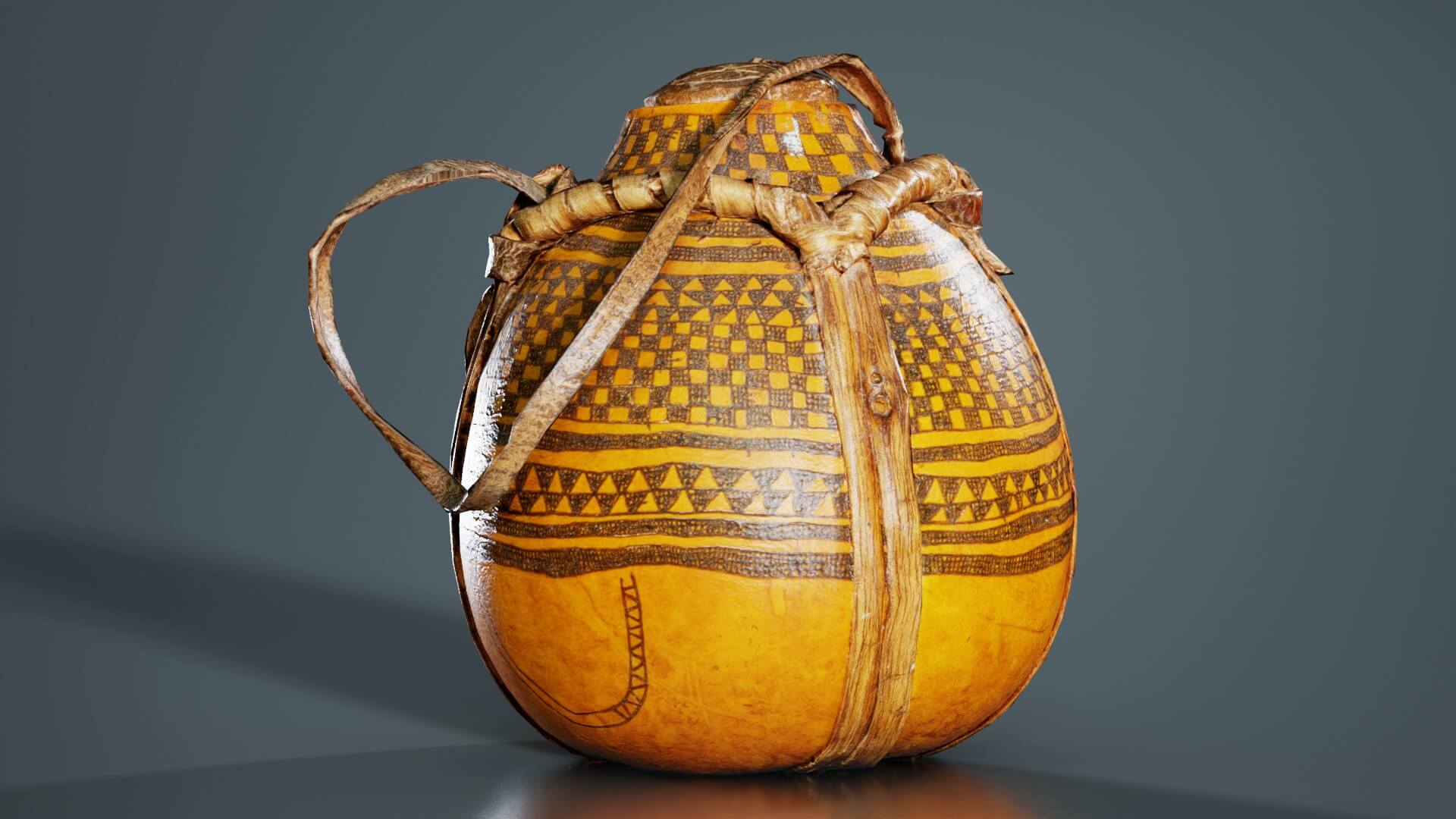 Calabash 06 - 3D Model by Polygonal Miniatures