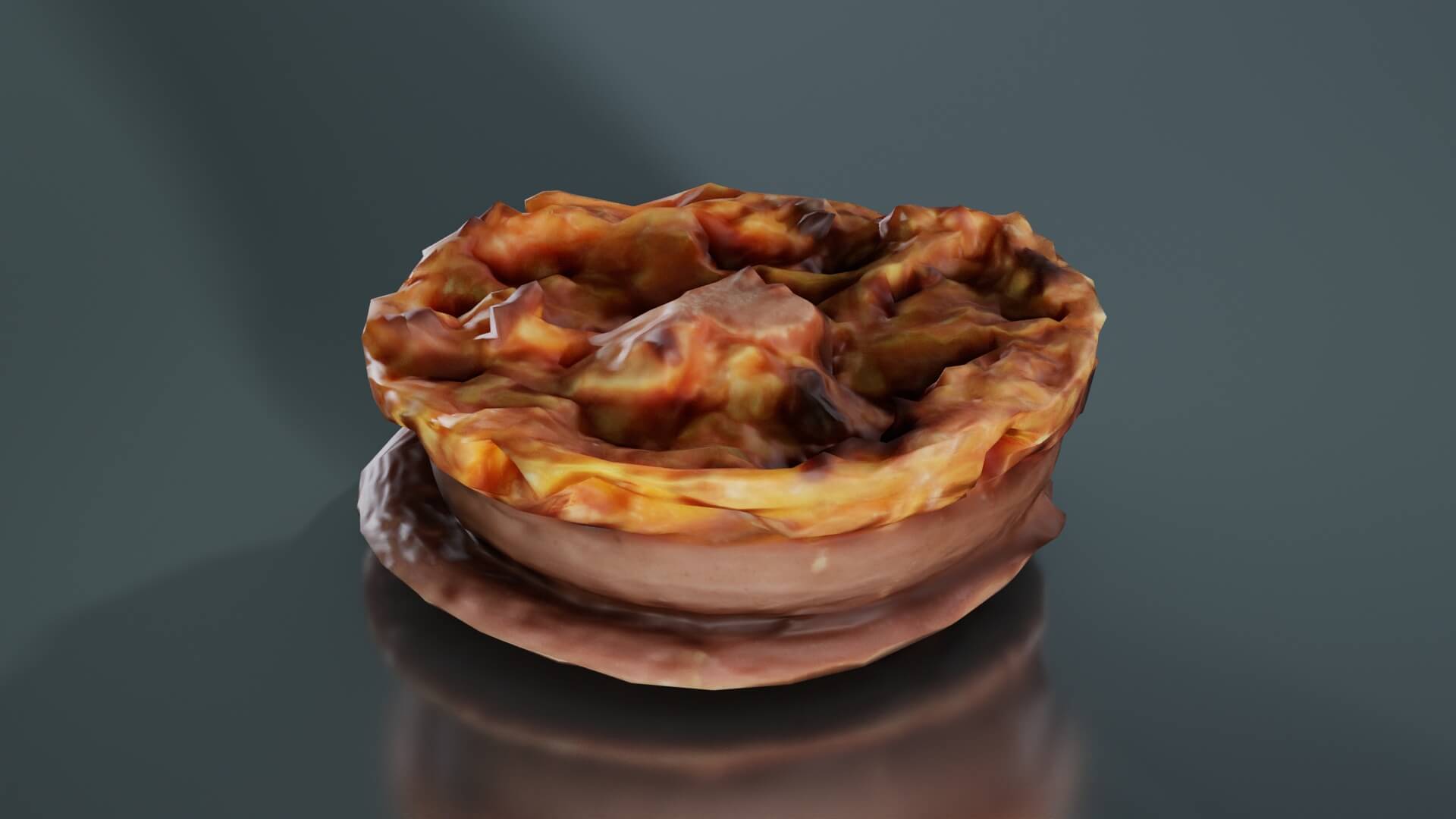 Caramel Chocolate Candy - 3D Model by Polygonal Miniatures