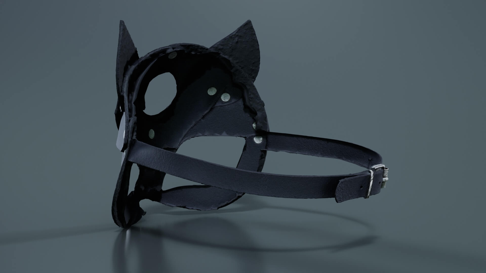 Cat Mask - 3D Model by Polygonal Miniatures
