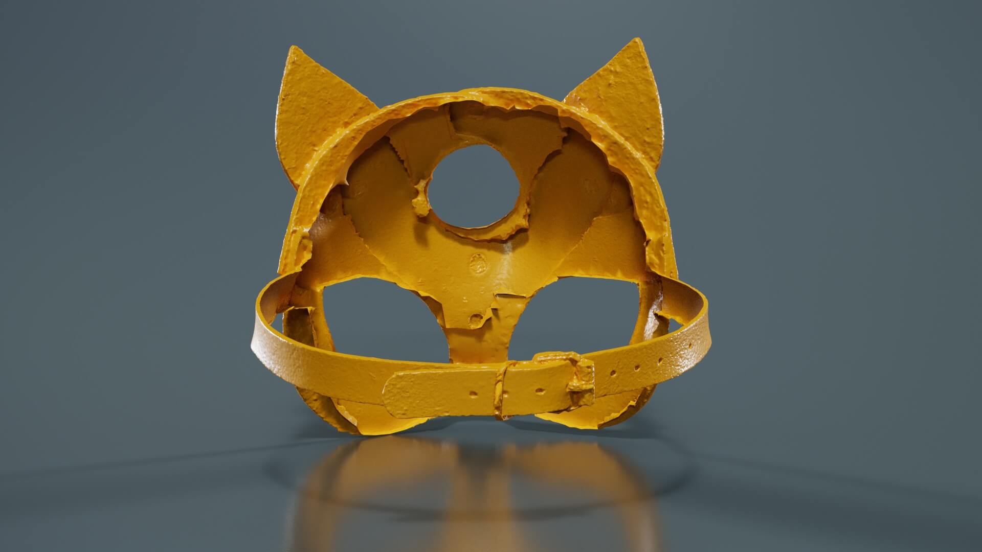 Cat Mask - 3D Model by Polygonal Miniatures