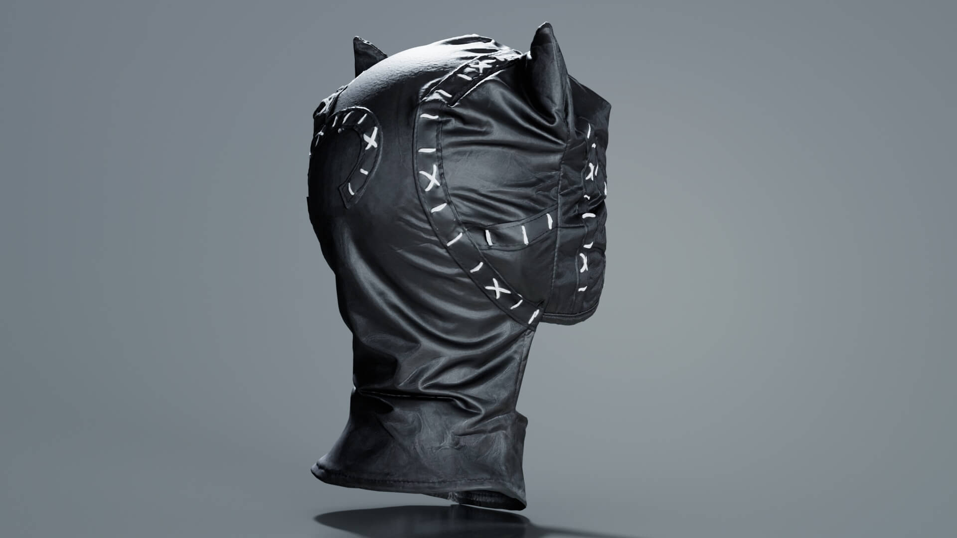 Catwoman Mask - 3D Model by Polygonal Miniatures