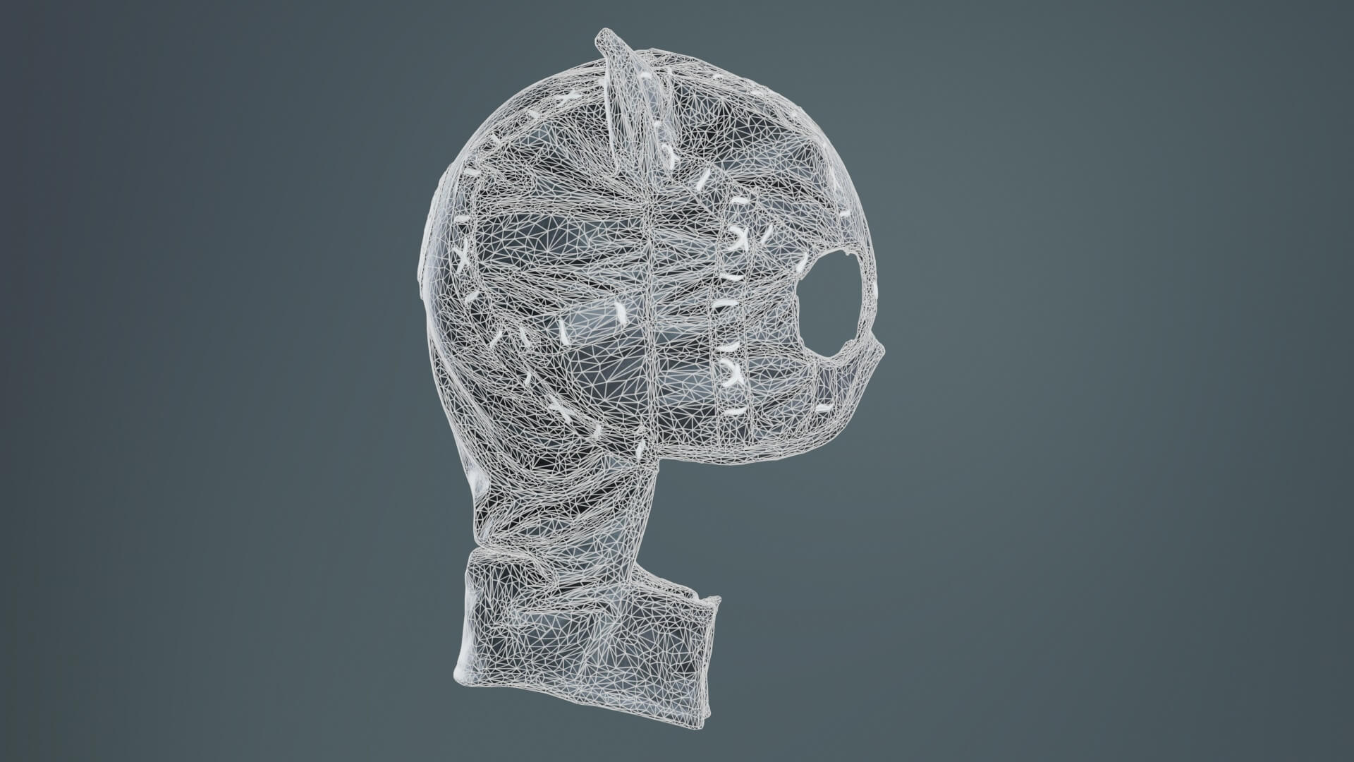Catwoman Mask - 3D Model by Polygonal Miniatures