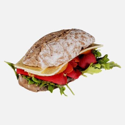 Cheese Sandwich - 3D Model by Polygonal Miniatures