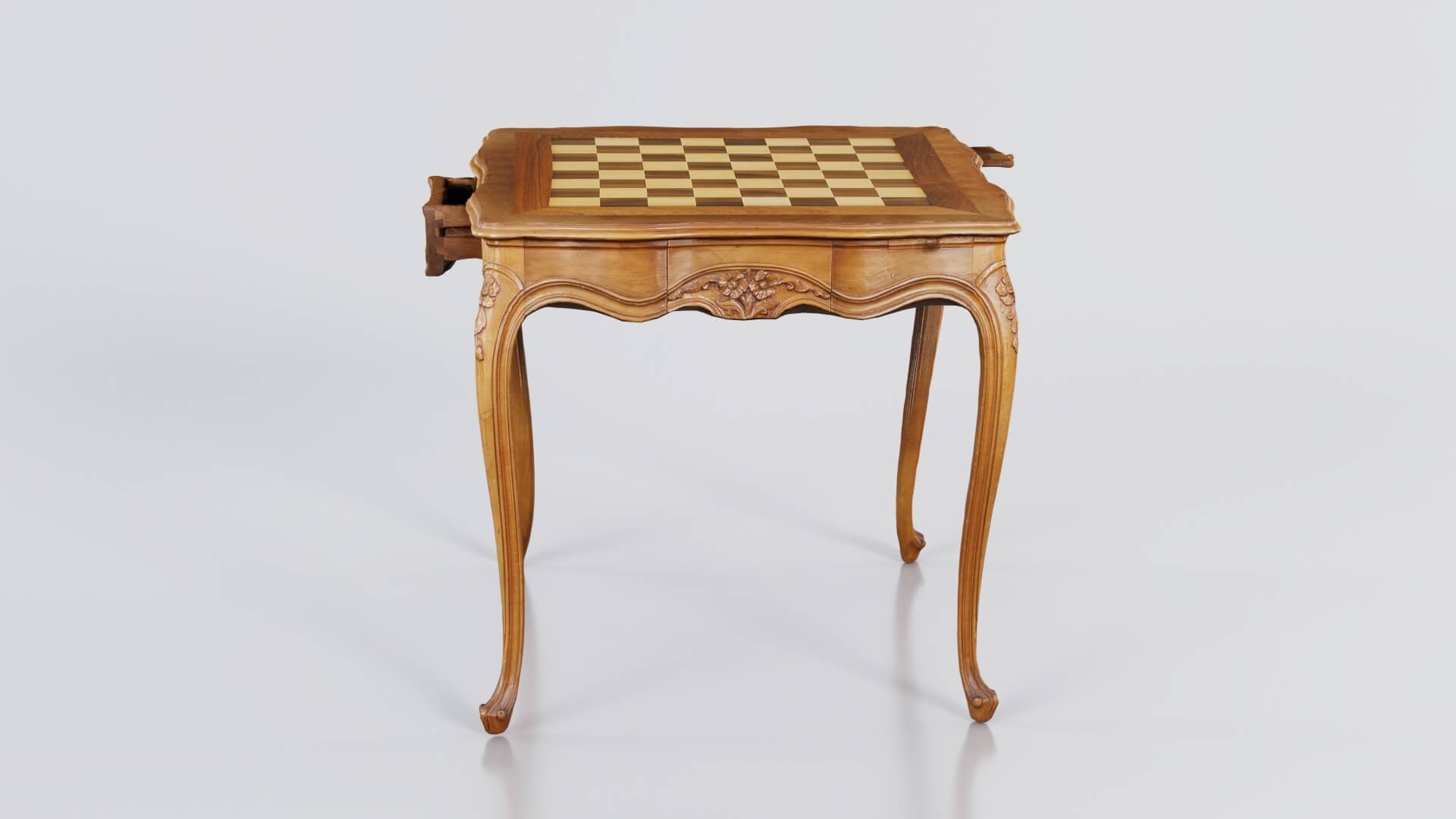 Chess Table - 3D Model by Polygonal Miniatures