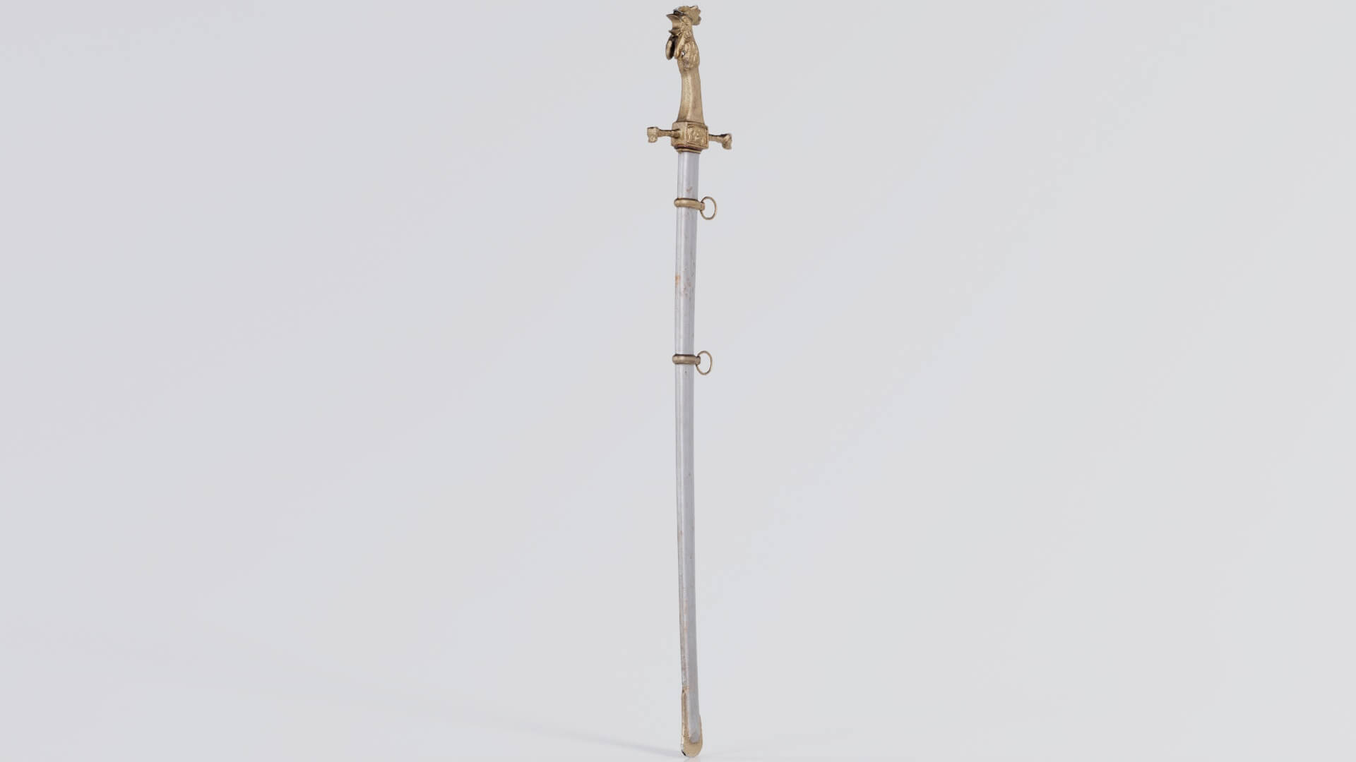 Chicken Sword - 3D Model by Polygonal Miniatures