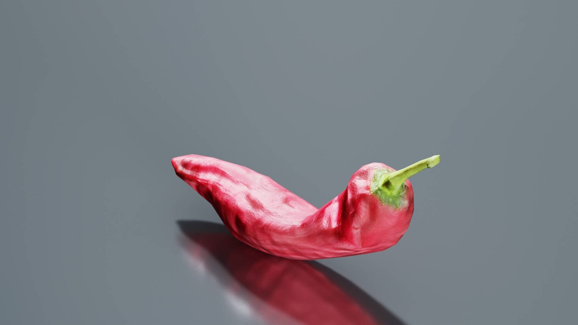 Chili Pepper - 3D Model by Polygonal Miniatures