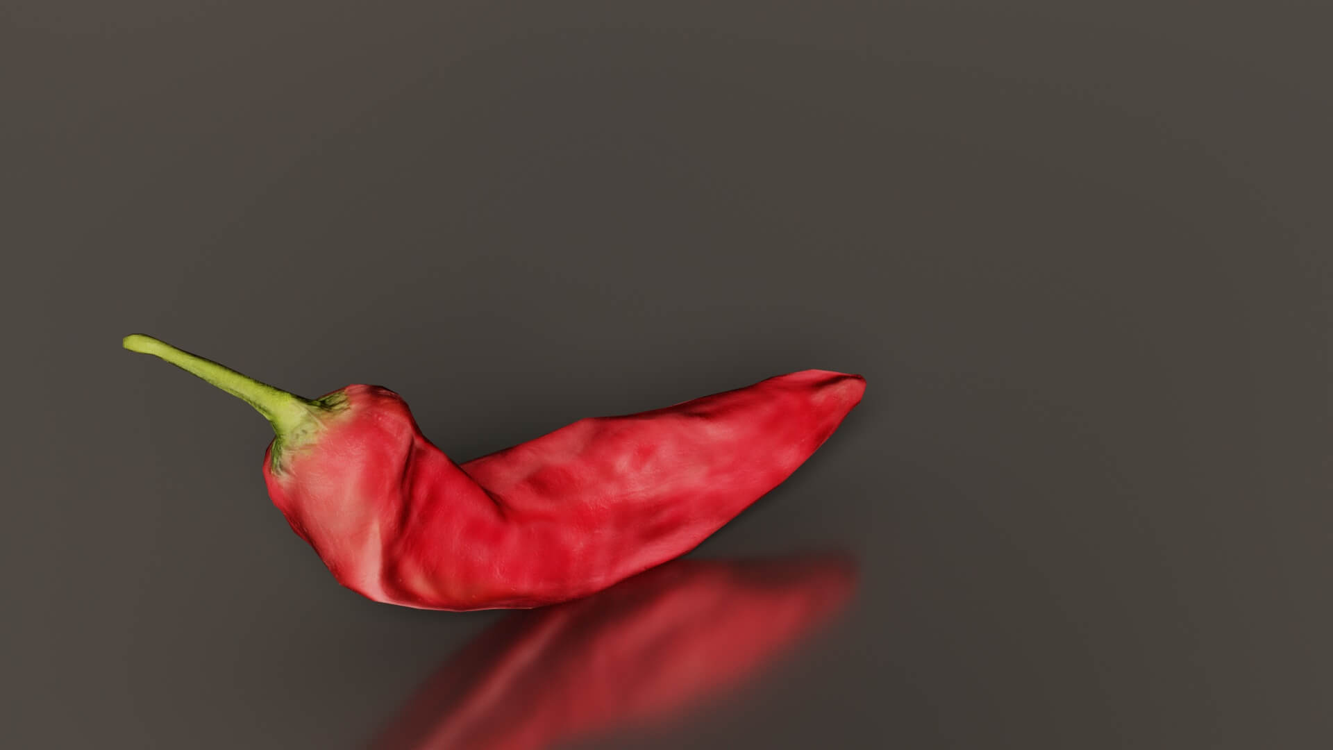 Chili Pepper - 3D Model by Polygonal Miniatures