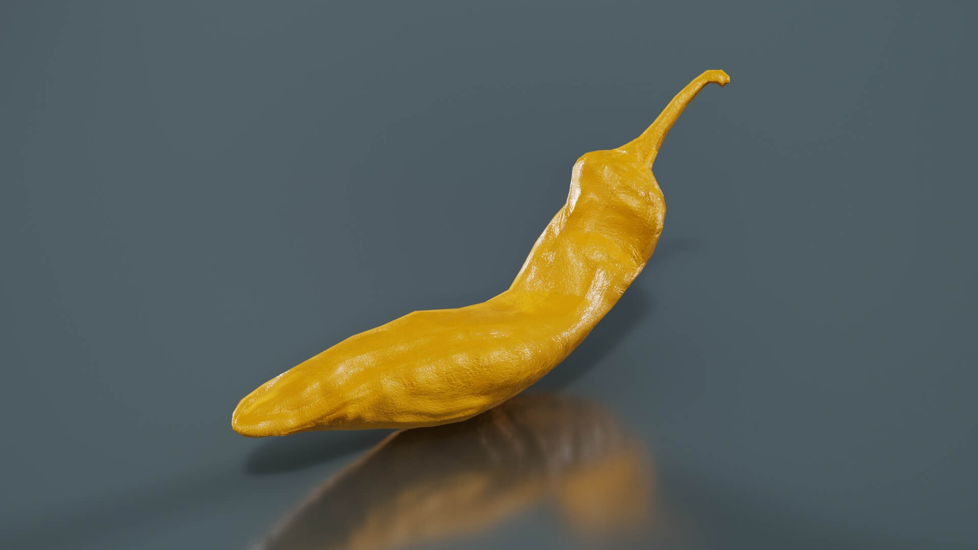 Chili Pepper - 3D Model by Polygonal Miniatures