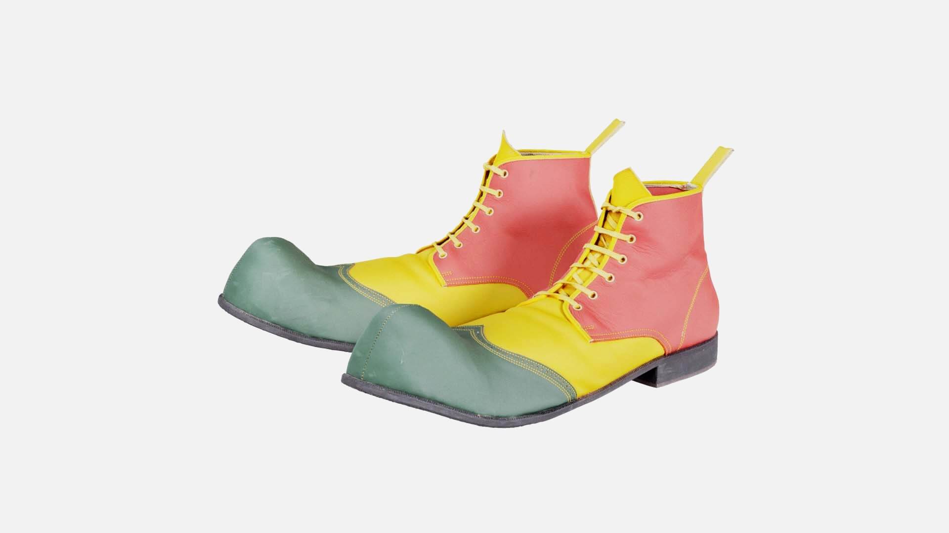 Clown Shoe - 3D Model by Polygonal Miniatures