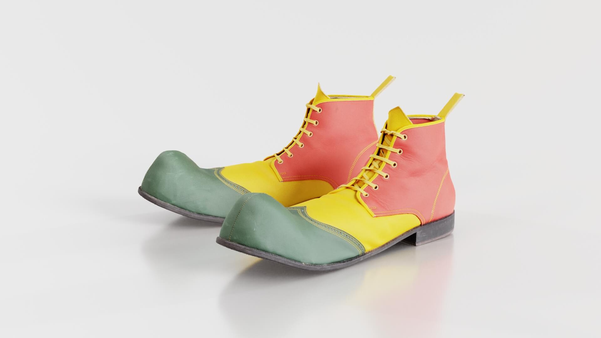 Clown Shoe - 3D Model by Polygonal Miniatures