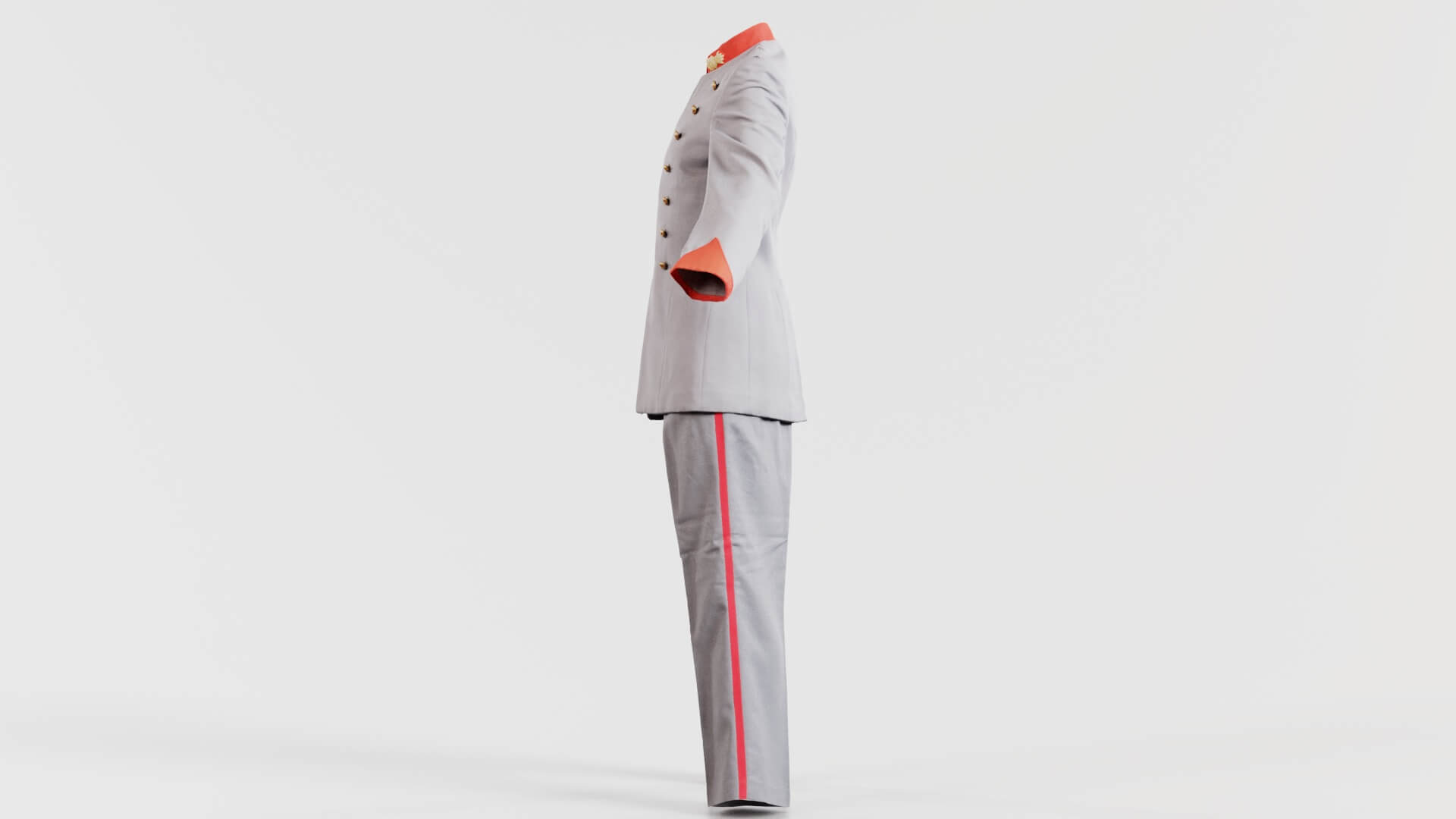 Conductor Uniform - 3D Model by Polygonal Miniatures