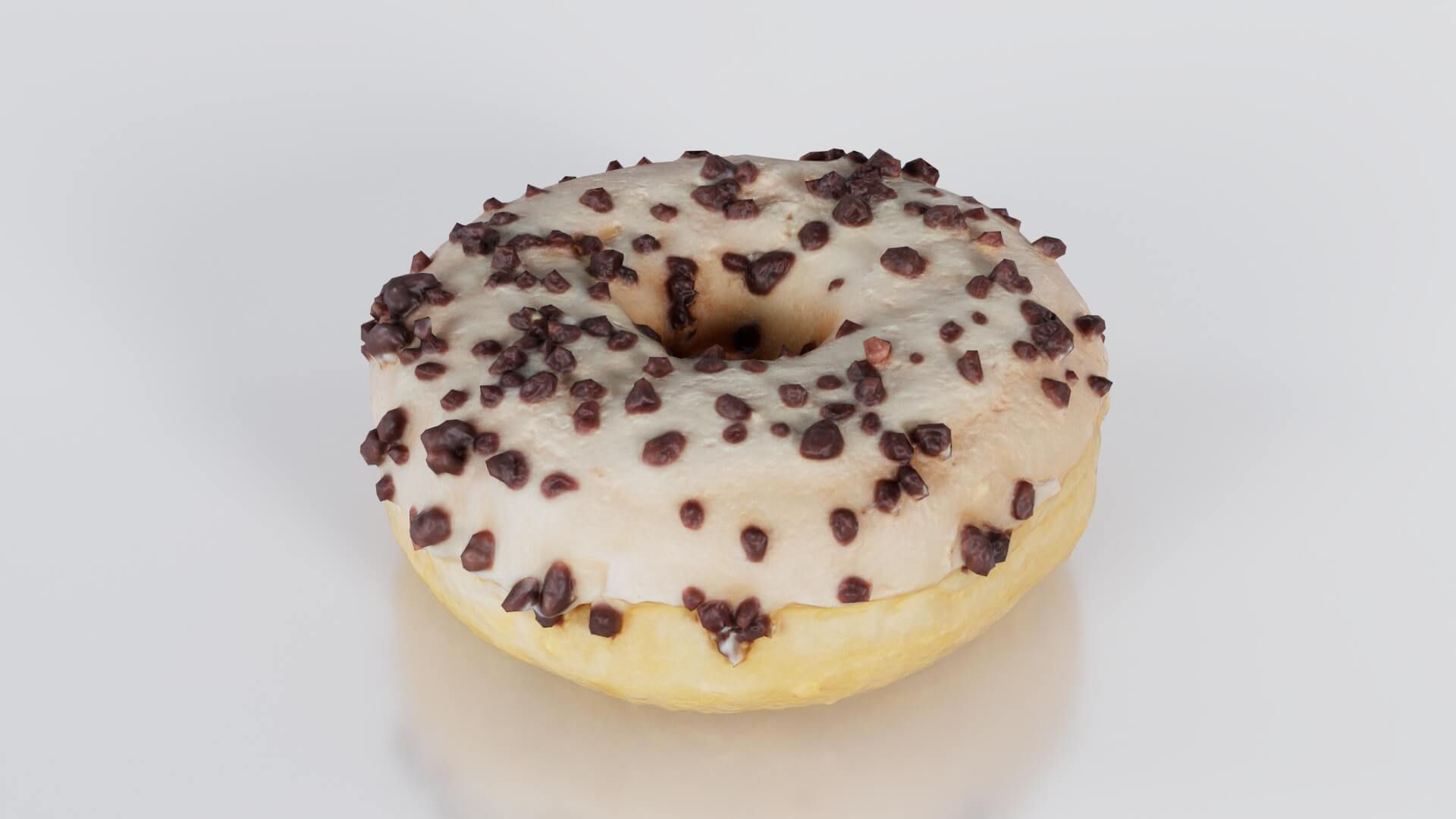 Contrast Donut - 3D Model by Polygonal Miniatures