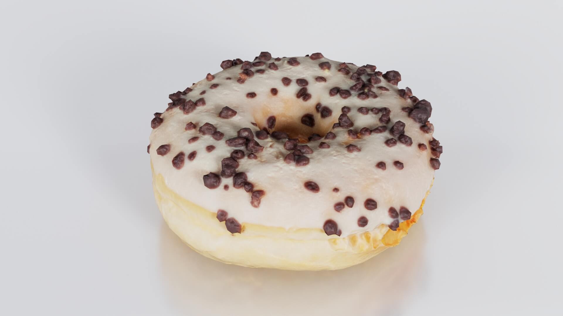 Contrast Donut - 3D Model by Polygonal Miniatures