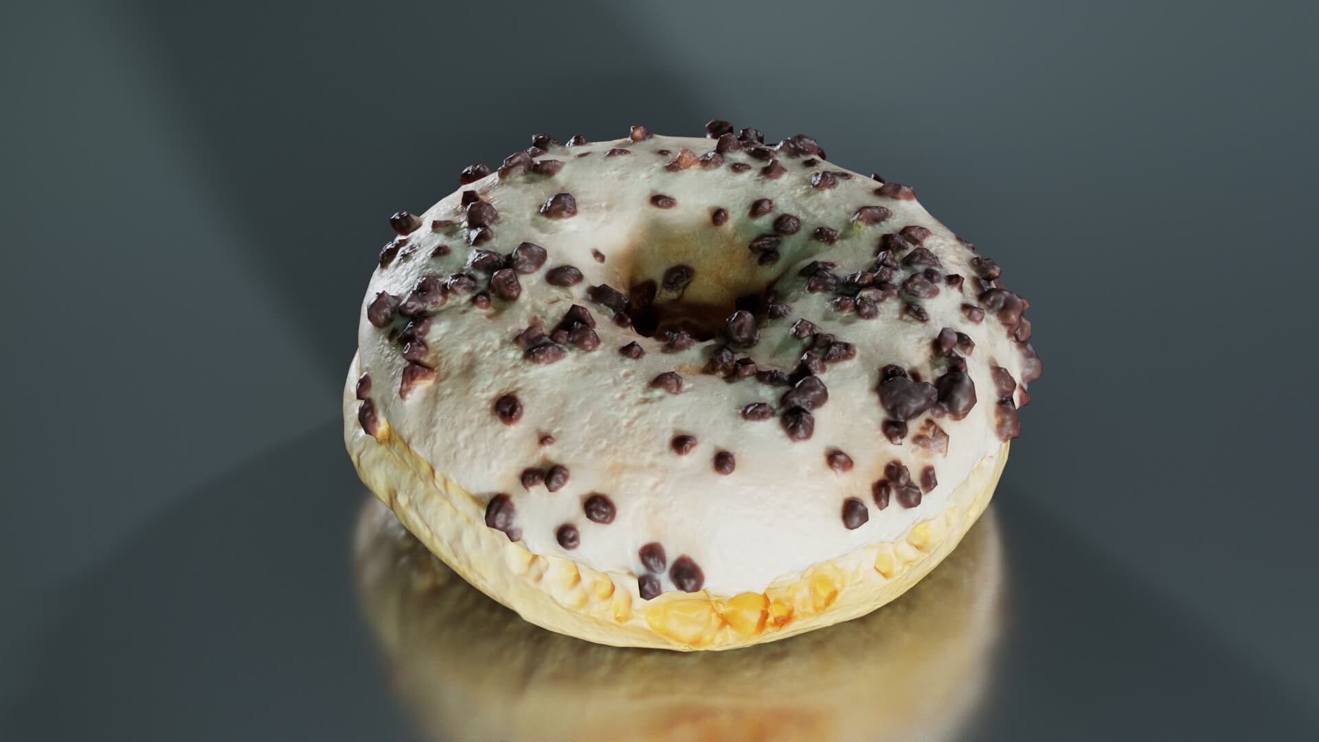 Contrast Donut - 3D Model by Polygonal Miniatures