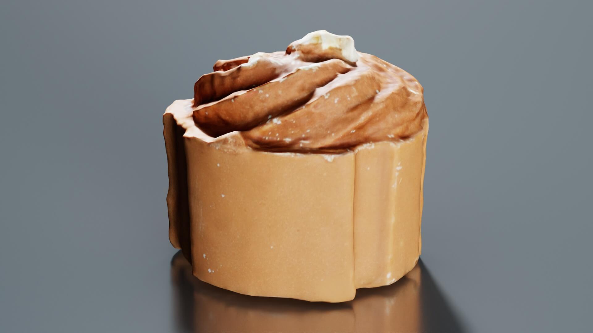Creme Filled Praline - 3D Model by Polygonal Miniatures