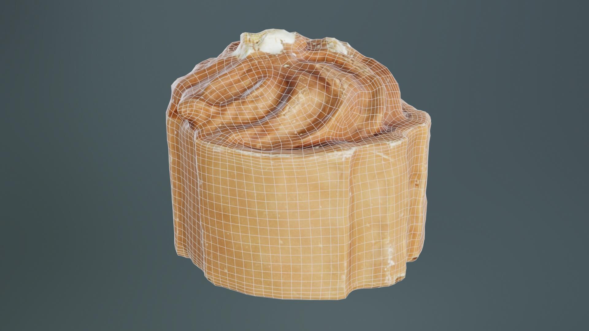 Creme Filled Praline - 3D Model by Polygonal Miniatures