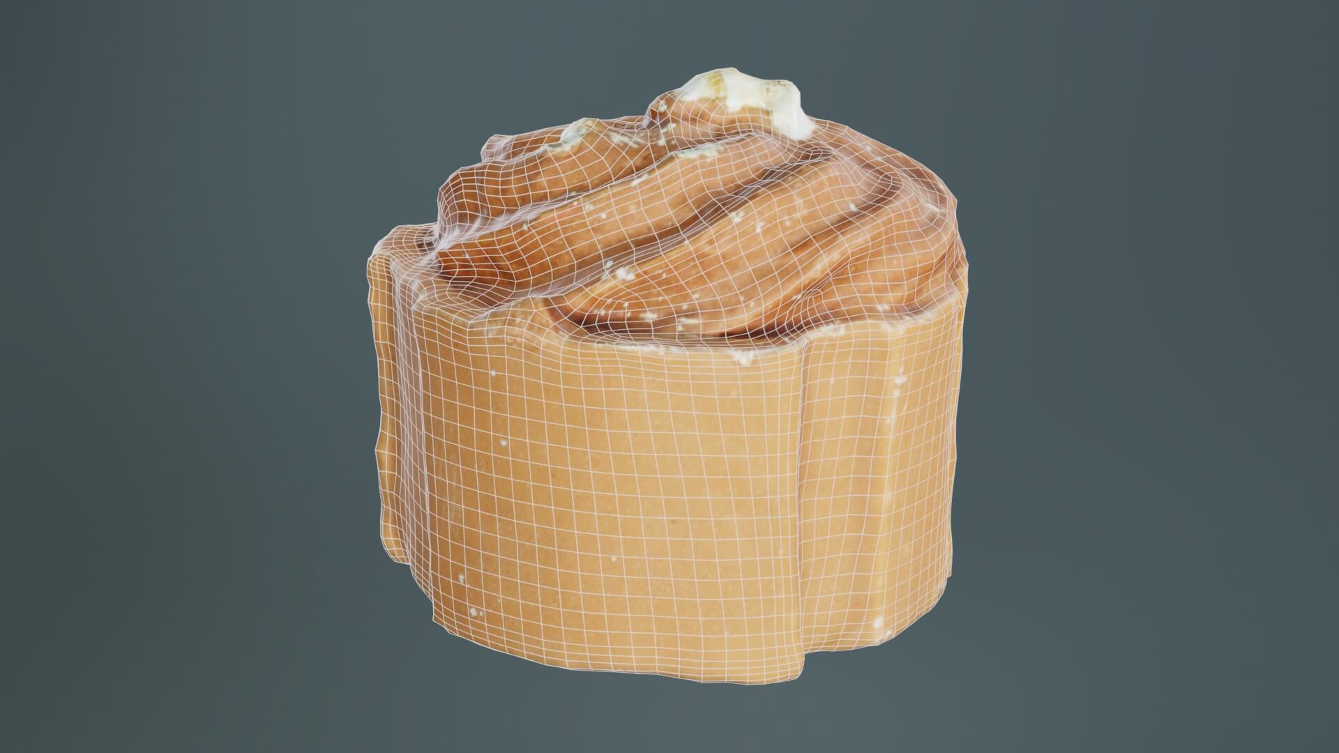 Creme Filled Praline - 3D Model by Polygonal Miniatures