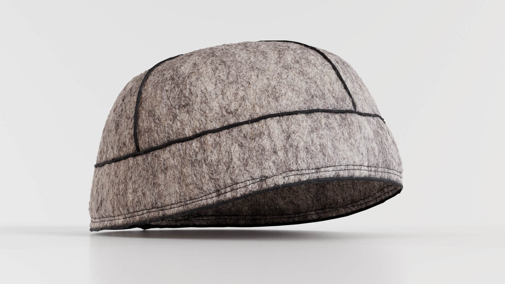 Cross Felt Hat - 3D Model by Polygonal Miniatures