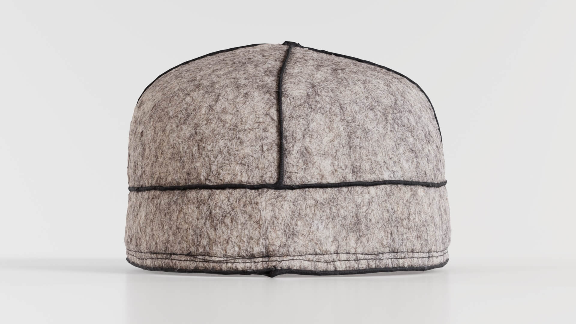 Cross Felt Hat - 3D Model by Polygonal Miniatures