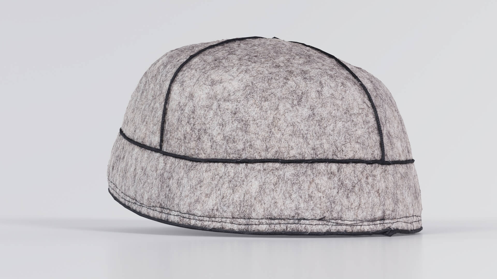 Cross Felt Hat - 3D Model by Polygonal Miniatures