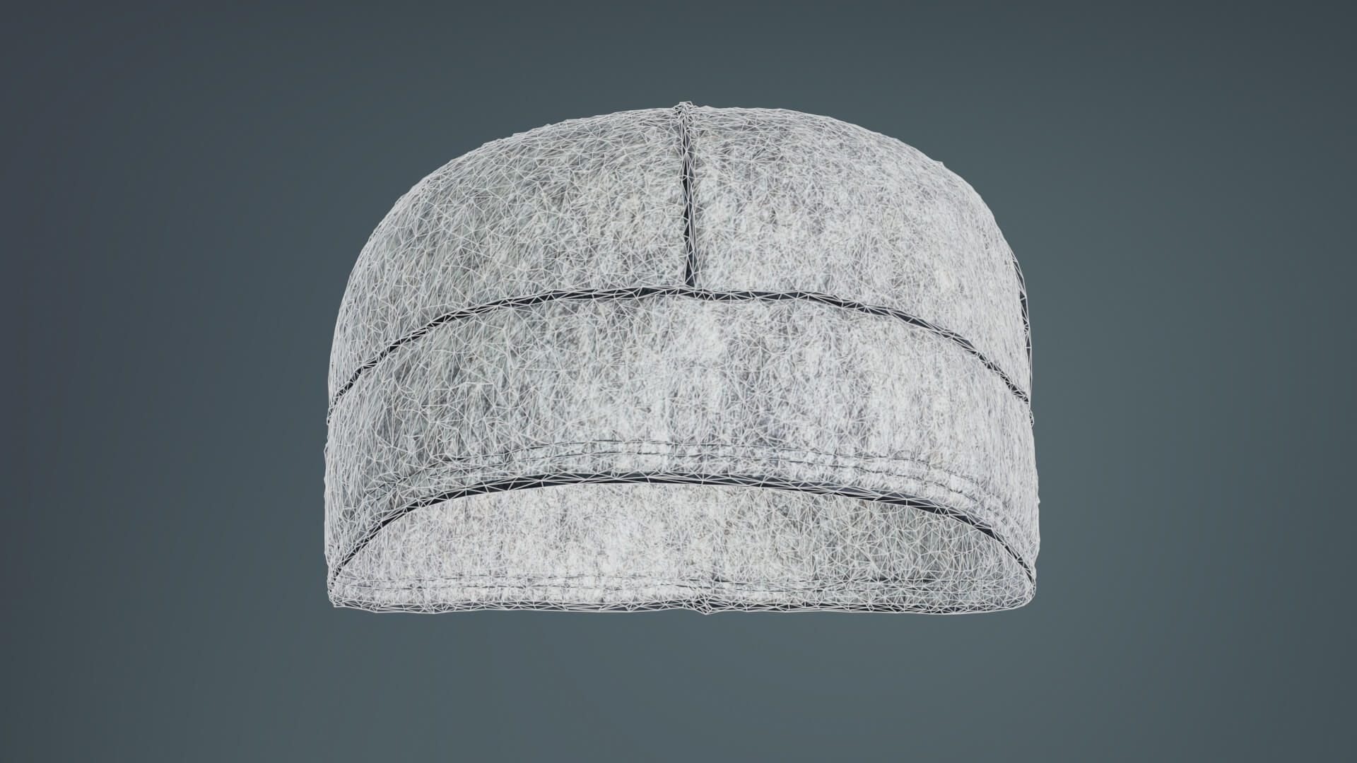 Cross Felt Hat - 3D Model by Polygonal Miniatures