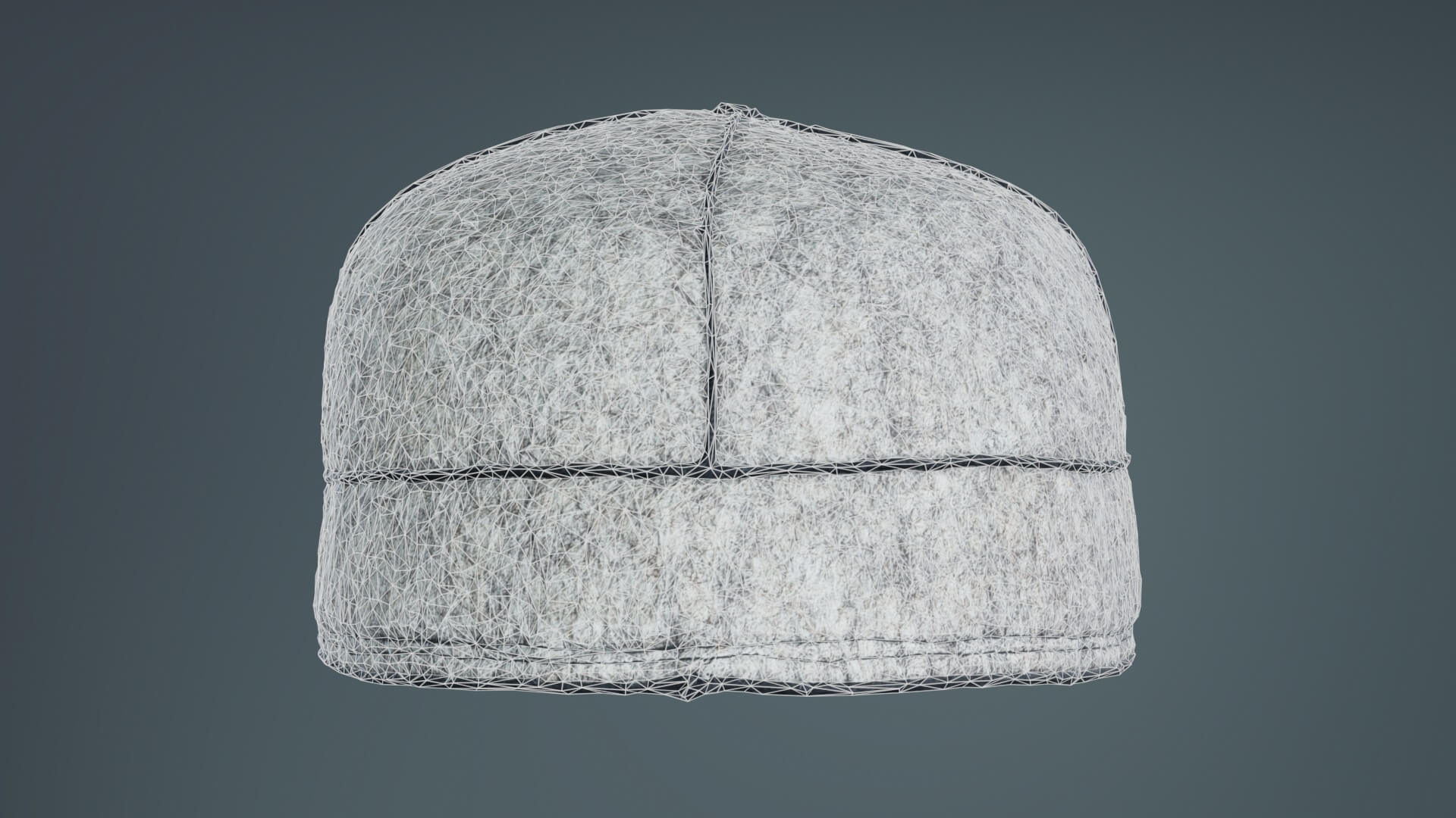 Cross Felt Hat - 3D Model by Polygonal Miniatures