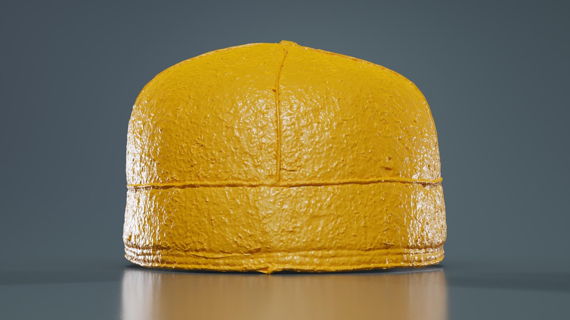 Cross Felt Hat - 3D Model by Polygonal Miniatures
