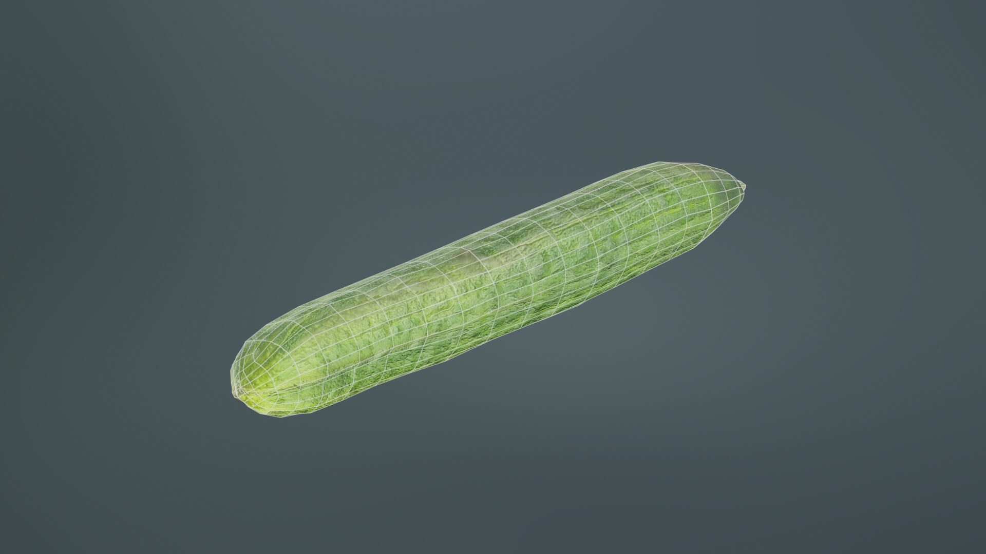 Cucumber - 3D Model by Polygonal Miniatures