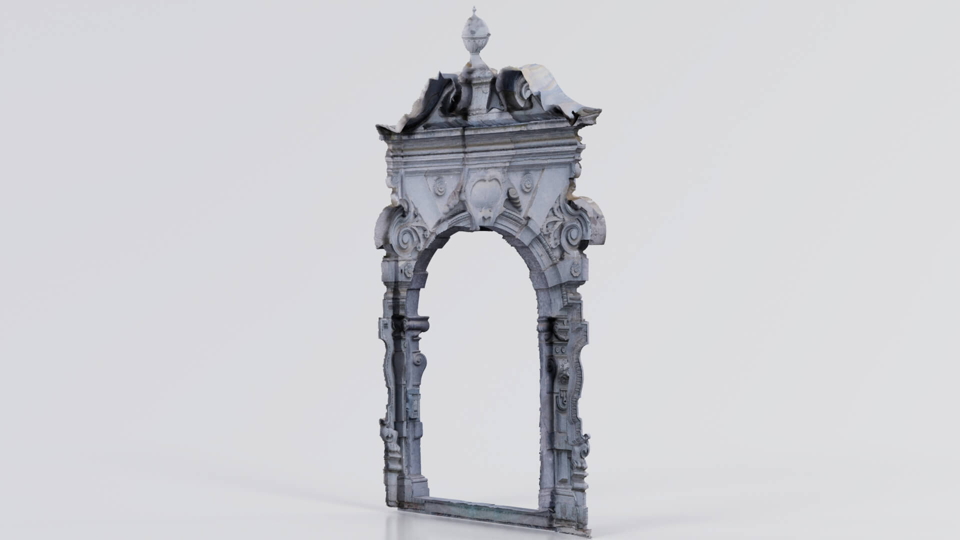 Curvy Door - 3D Model by Polygonal Miniatures