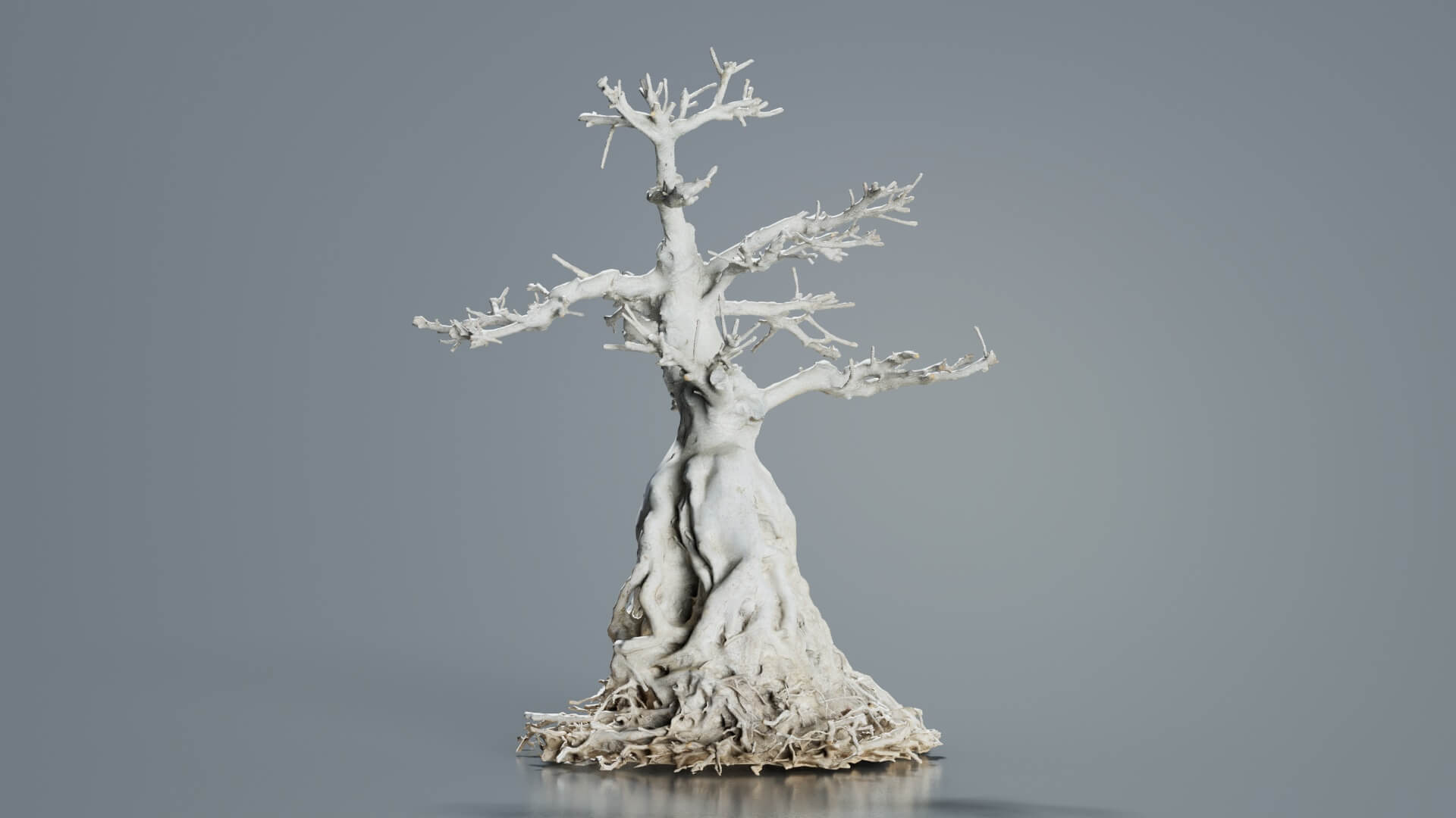 Dead Bonsai Tree 7 - 3D Model by Polygonal Miniatures